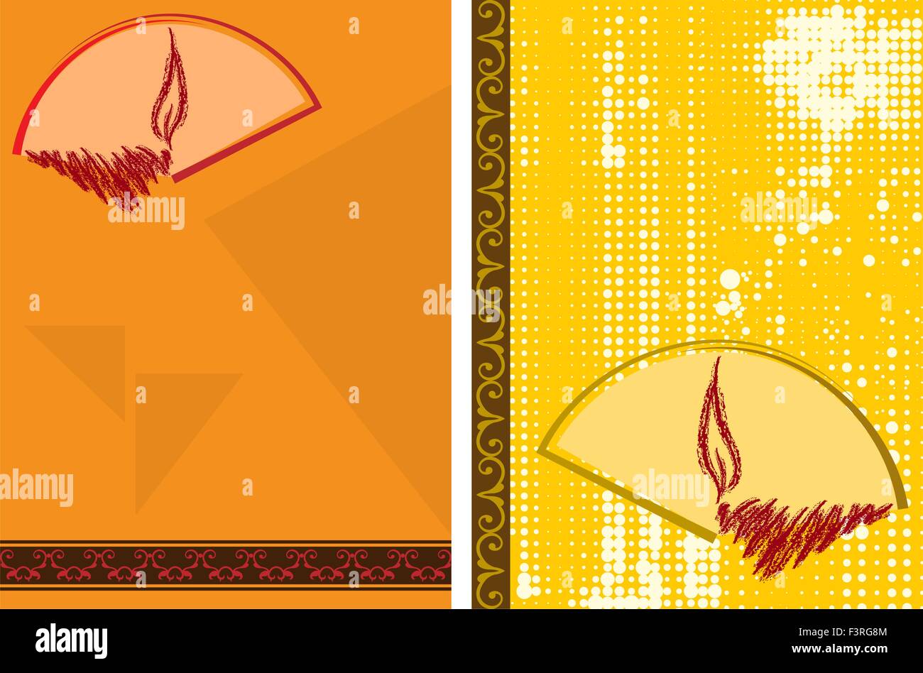 Diwali Greeting Design Vector Art Stock Vector Image & Art - Alamy