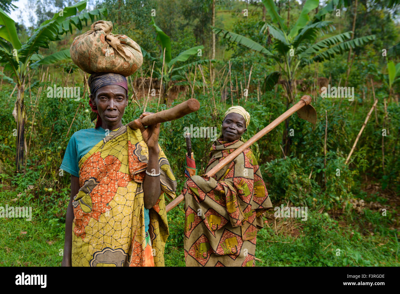Women with traditional clothes, Burundi, Africa Stock Photo - Alamy