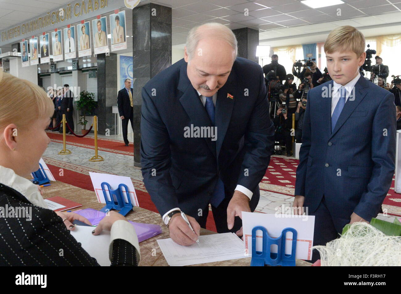 Alexander Lukashenko Son High Resolution Stock Photography and Images ...
