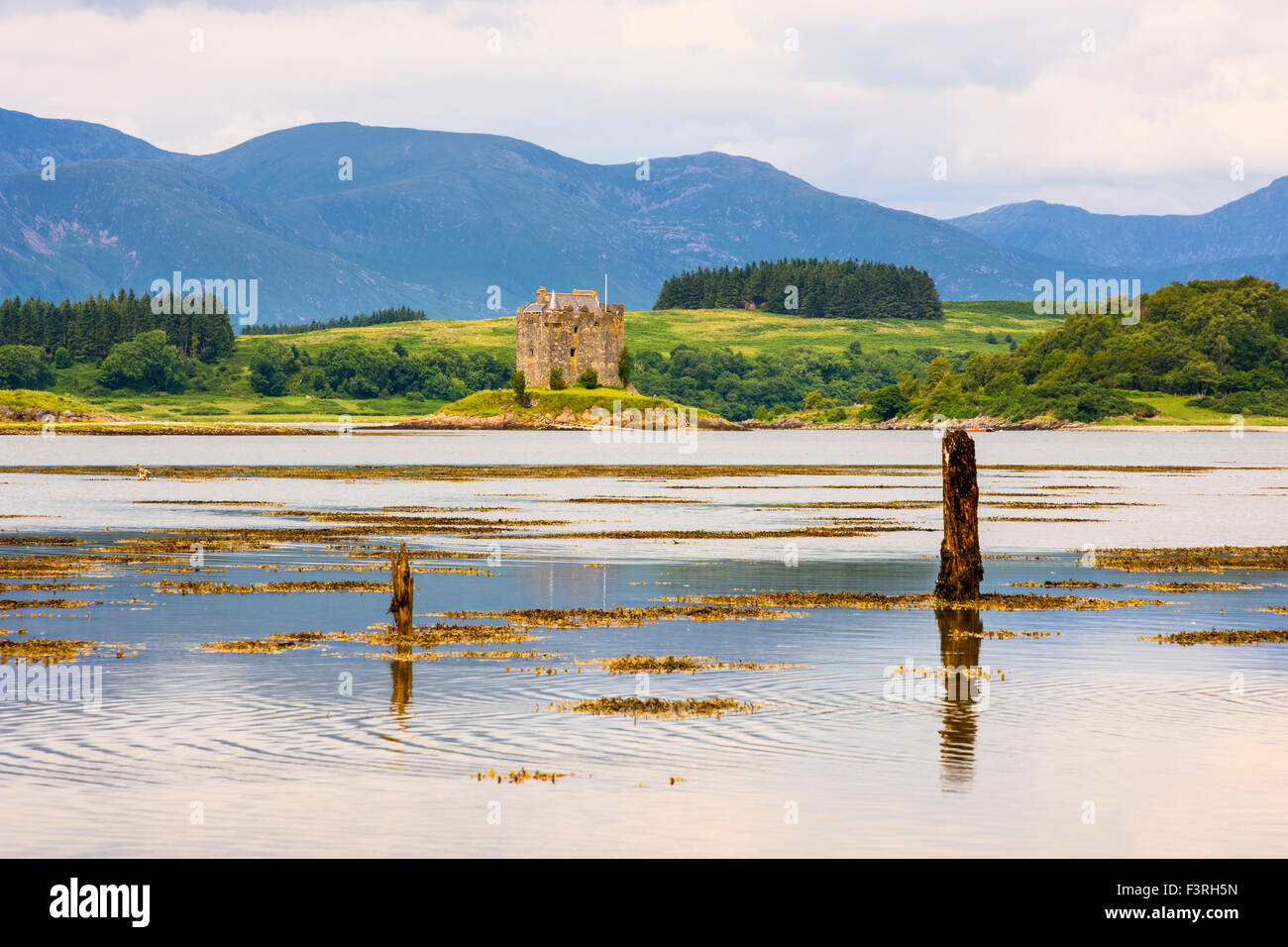 Castle Stalker, near Appin, Argyll & Bute, Scotland Stock Photo - Alamy
