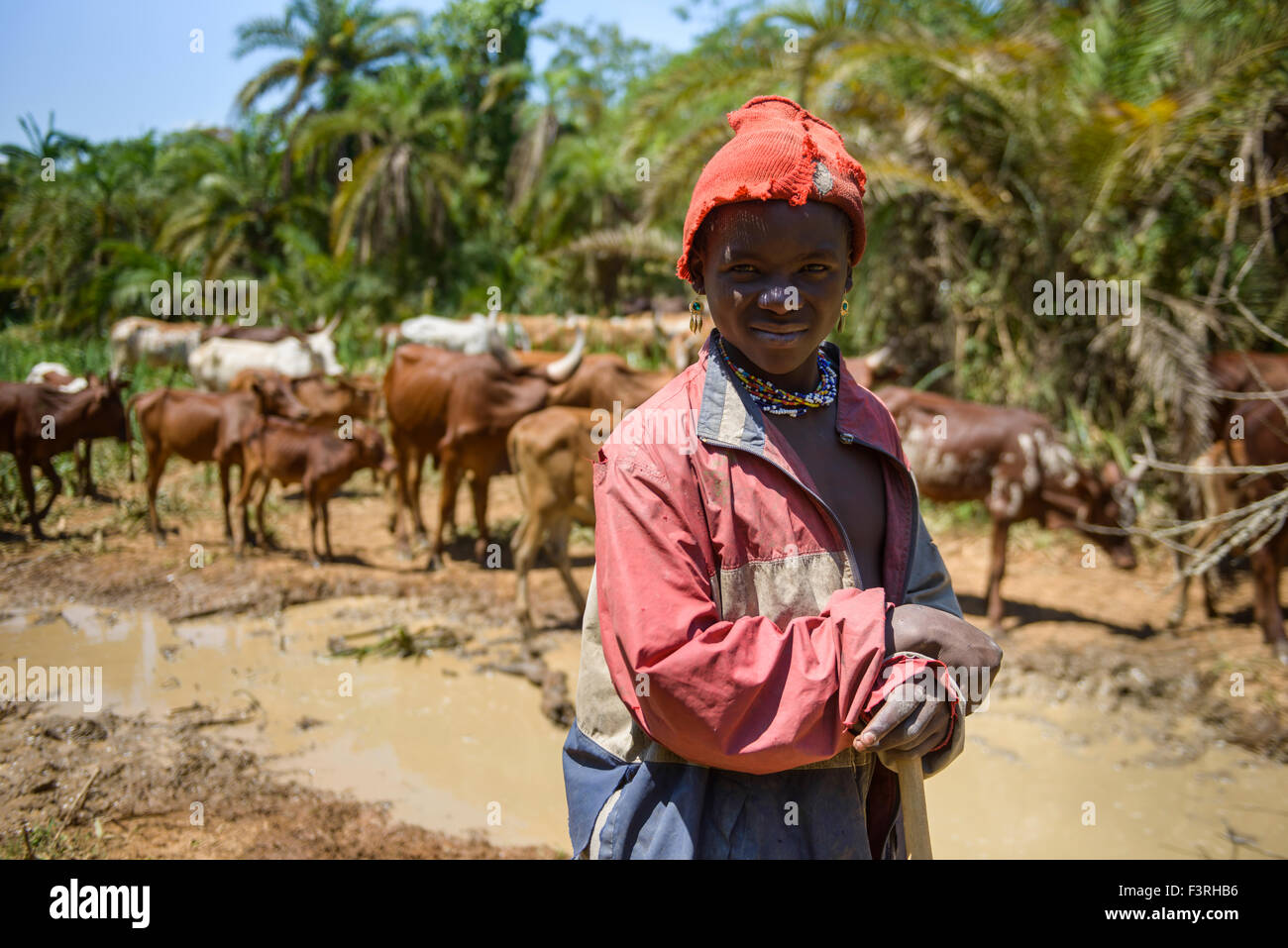Shepherd of the Sukuma tribe, Western Tanzania, Africa Stock Photo - Alamy