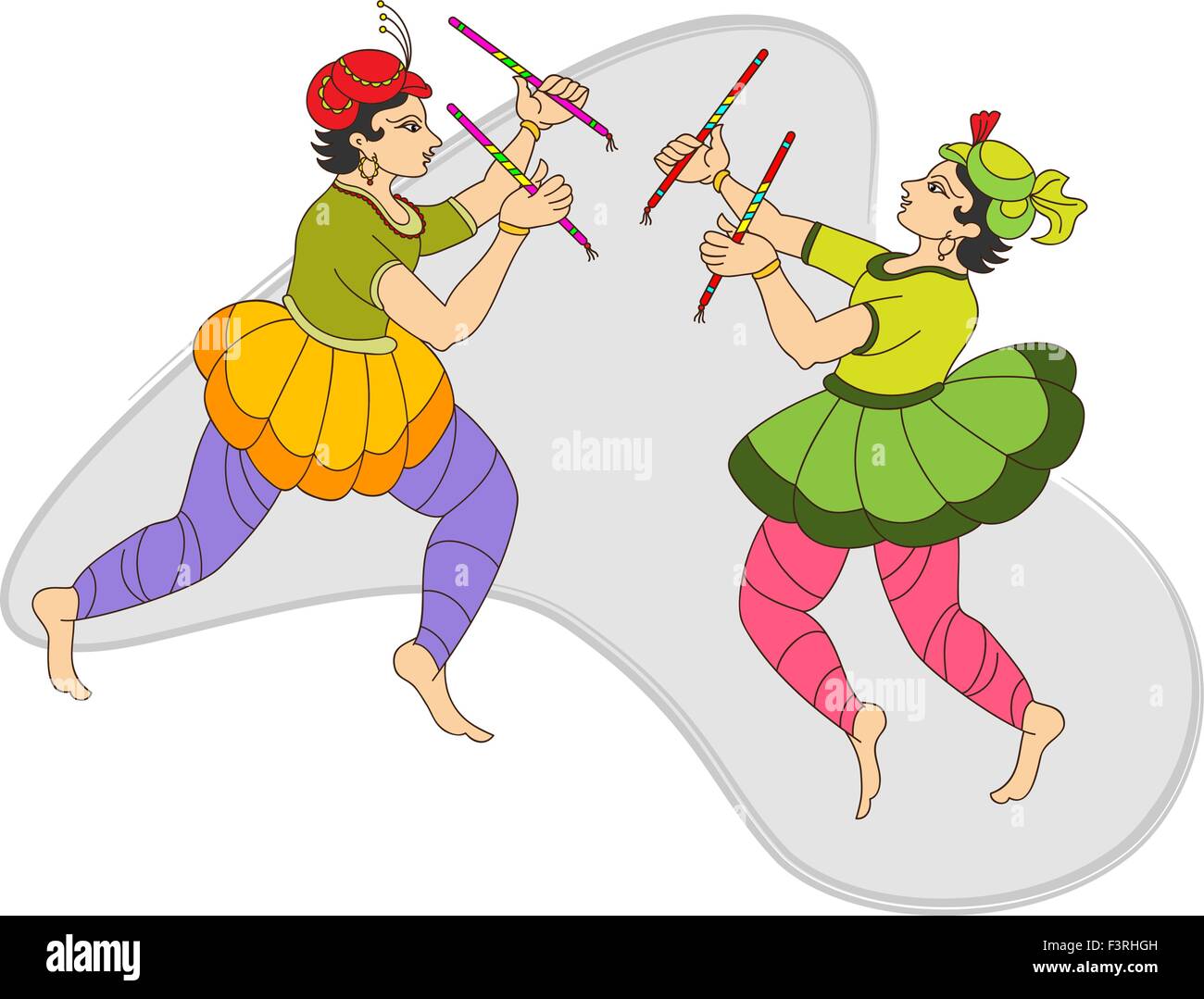 Indian Dance Clip Art