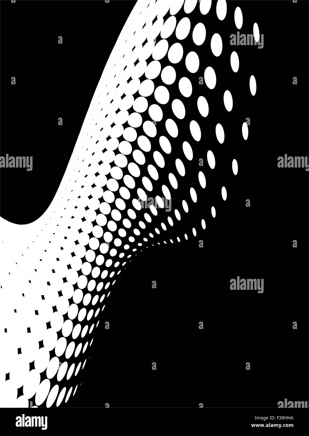 Background Composition, Web Template (Halftone) Vector Art Stock Vector ...