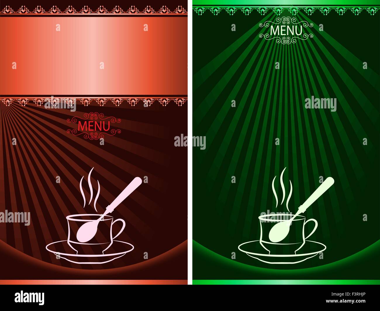 Coffee Menu Card Design Template Vector Art Stock Vector Image & Art ...