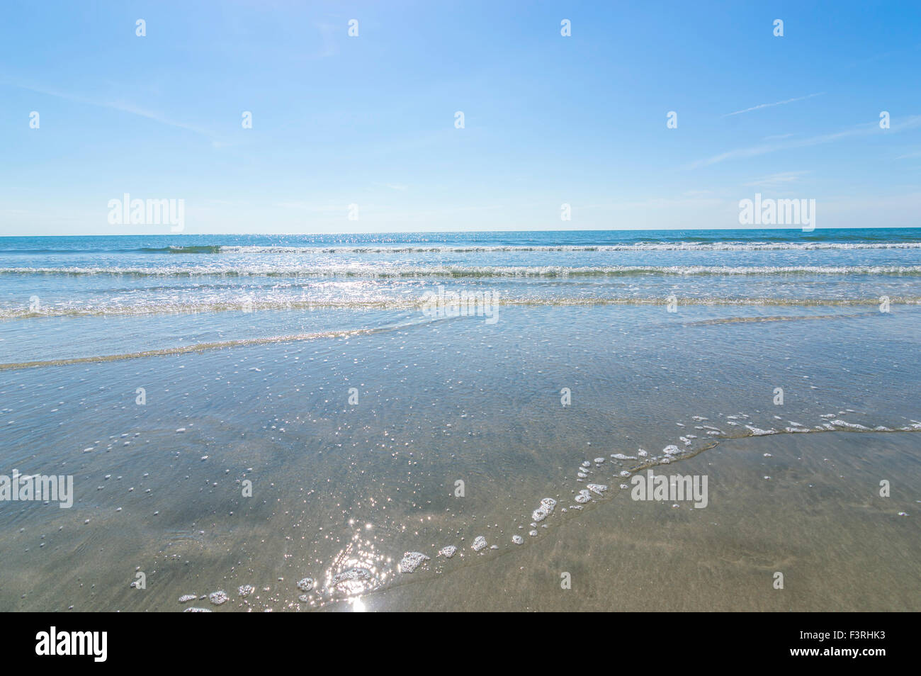 Clean and clear water beach Stock Photo - Alamy