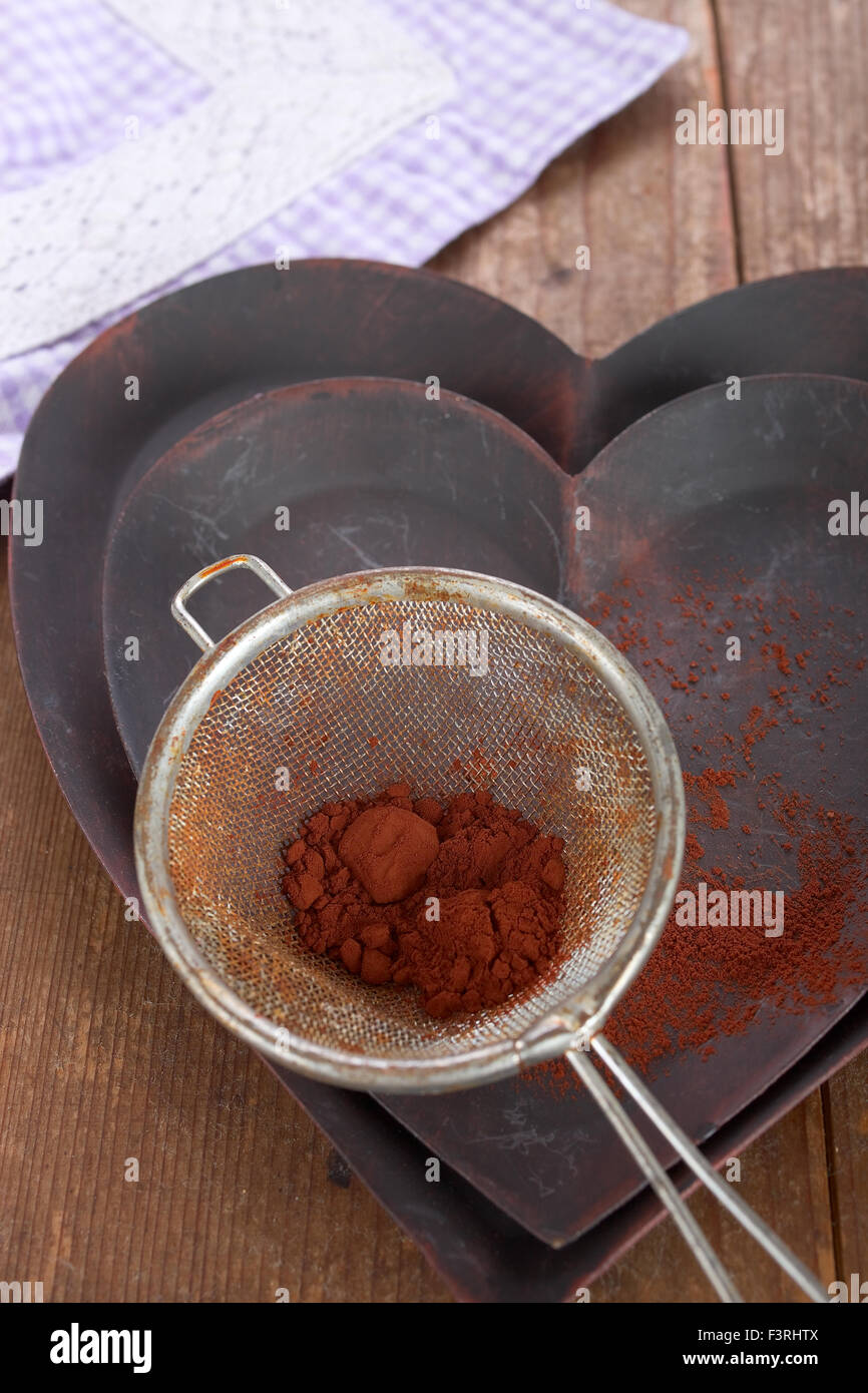 Powder chocolate hi-res stock photography and images - Alamy