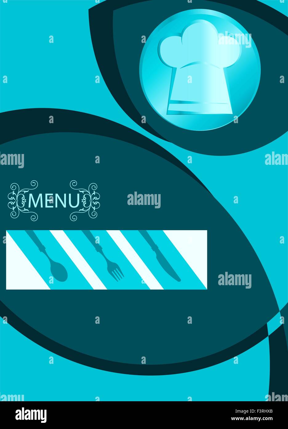 Menu Card Design Template Vector Art Stock Vector Image & Art - Alamy