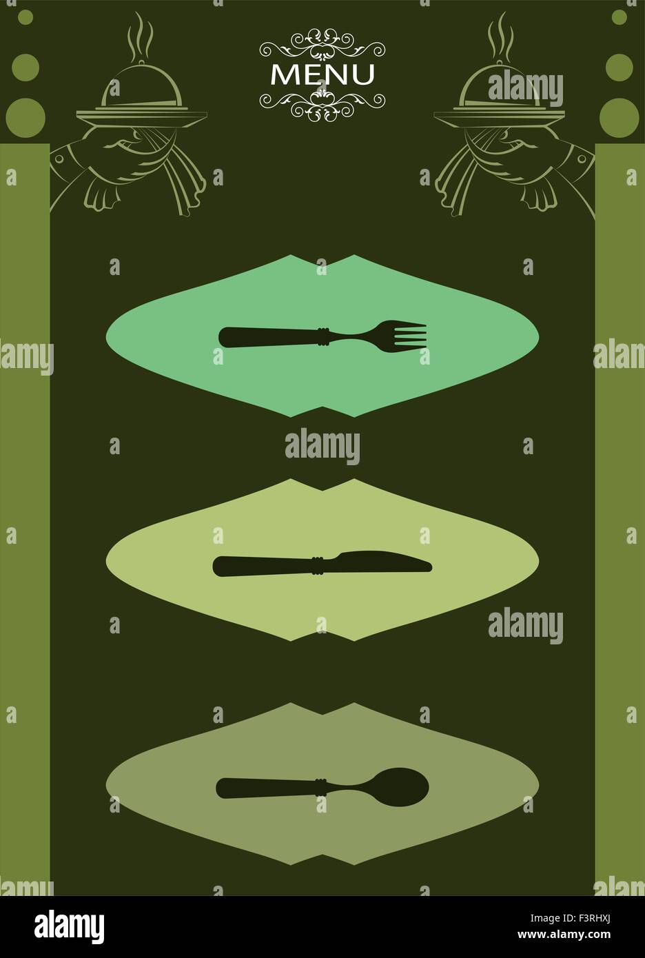 Menu Card Design Template Vector Art Stock Vector Image & Art - Alamy