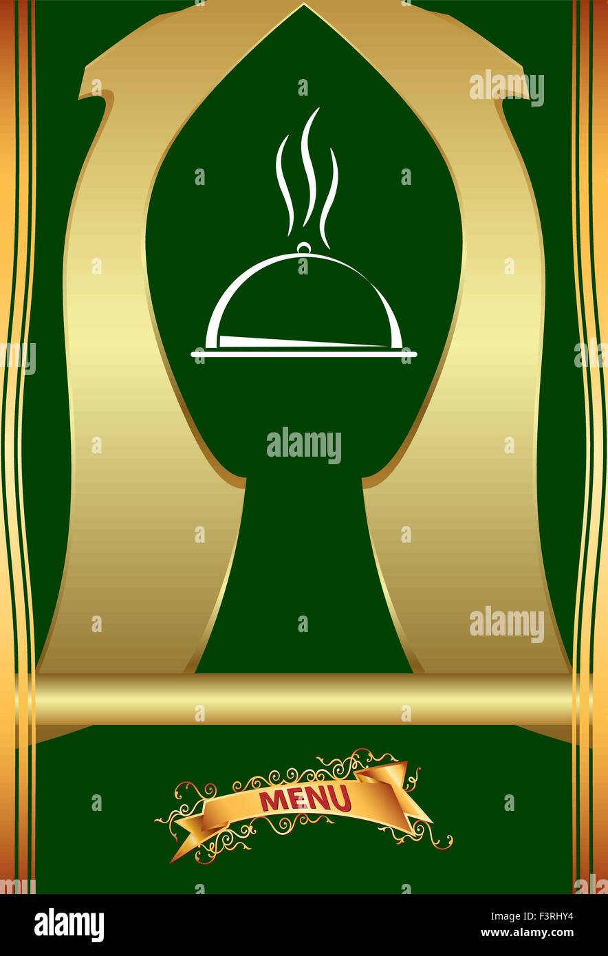 Menu Card Design Template Vector Art Stock Vector Image & Art - Alamy