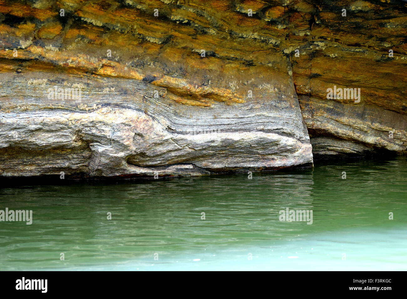 Rock and water Stock Photo - Alamy