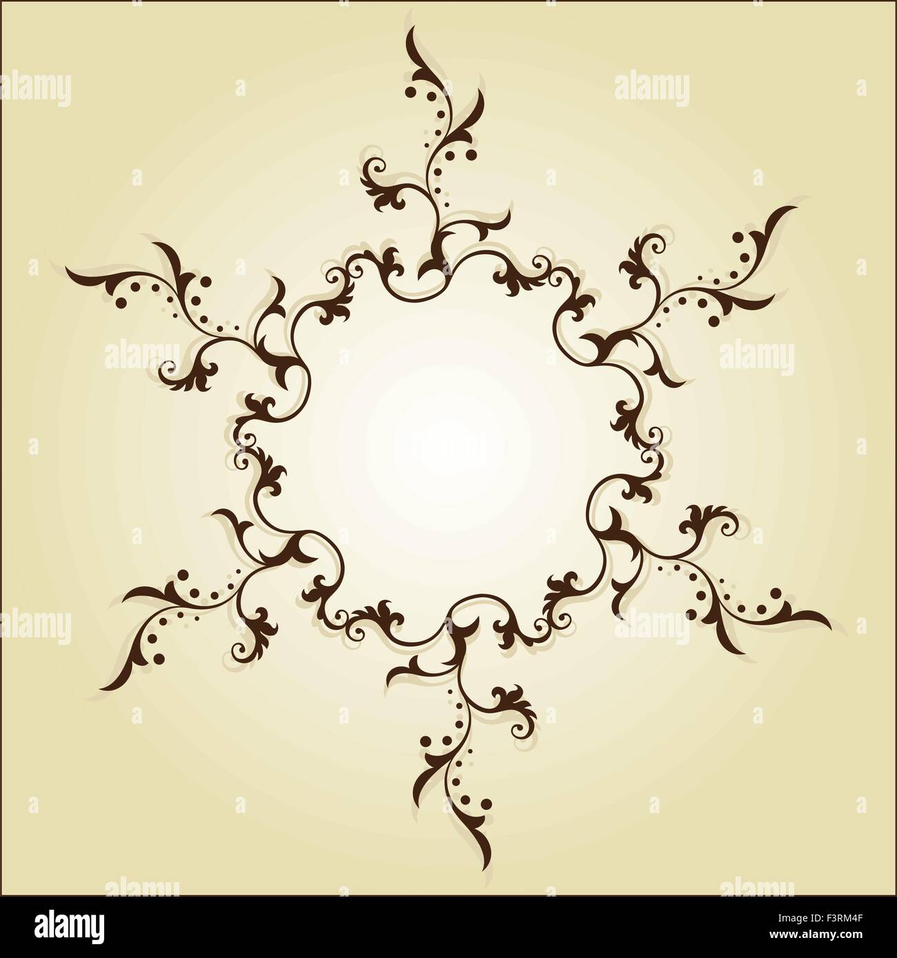 Flourish Ornamental Design Vector Art Stock Vector Image & Art - Alamy
