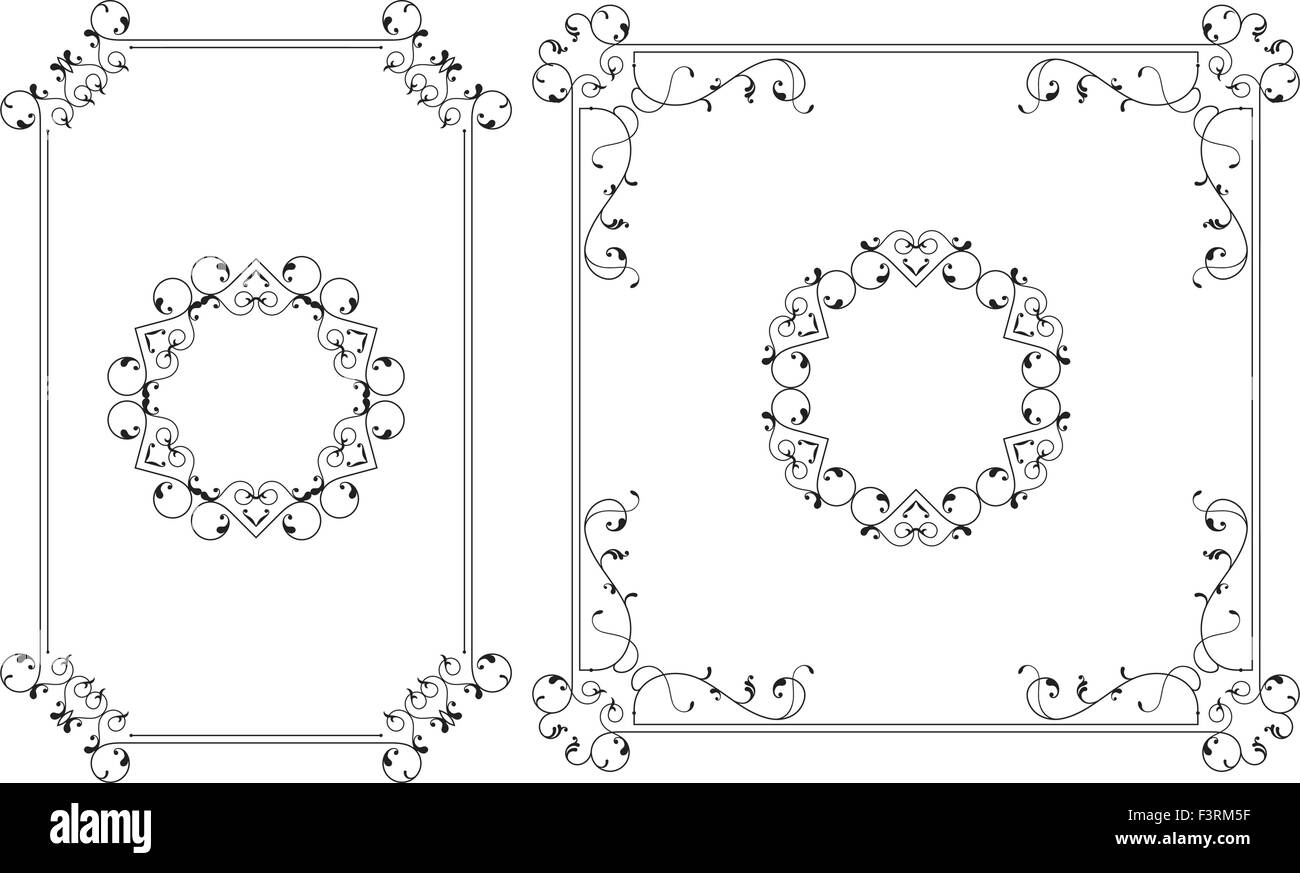 Frame Border Design Vector Art Stock Vector Image & Art - Alamy