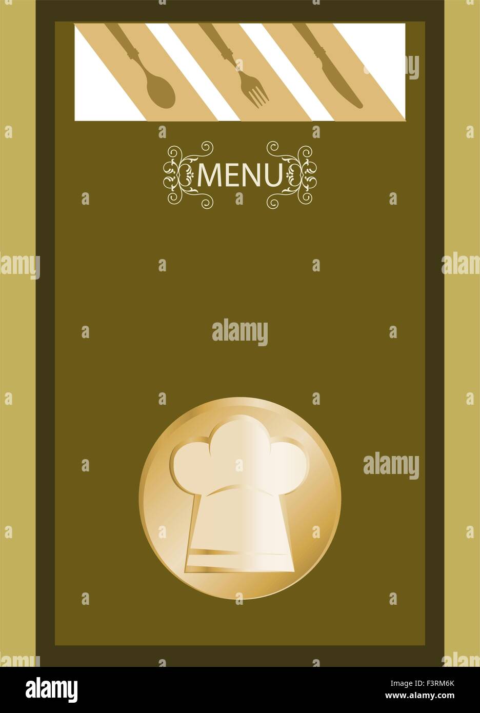 Menu Card Design Template Vector Art Stock Vector Image & Art - Alamy