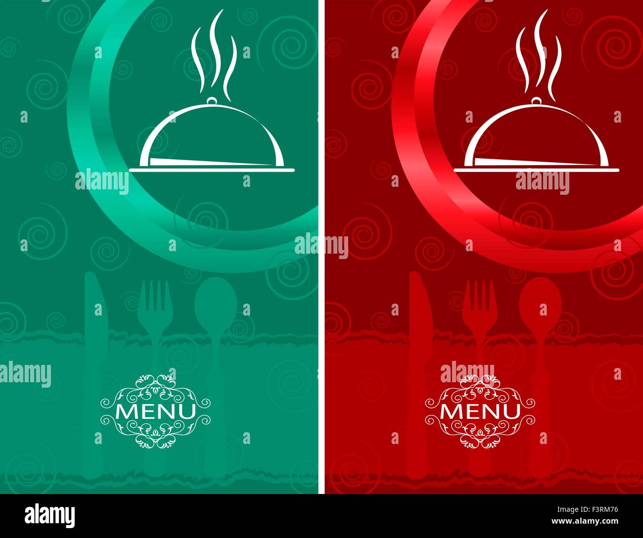 Menu Card Design Template Vector Art Stock Vector Image & Art - Alamy