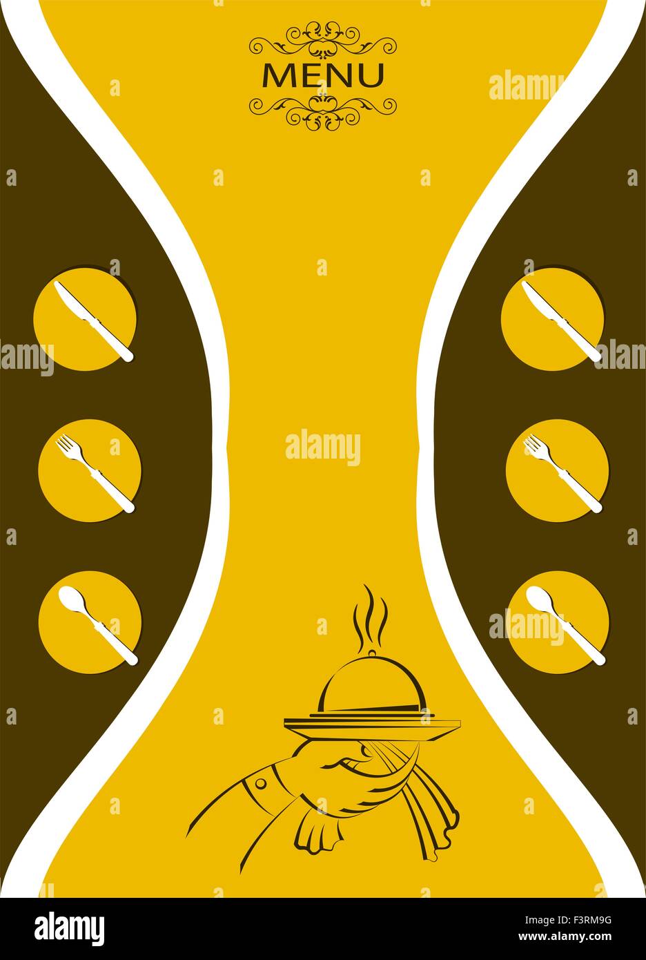 Menu Card Design Template Vector Art Stock Vector Image & Art - Alamy