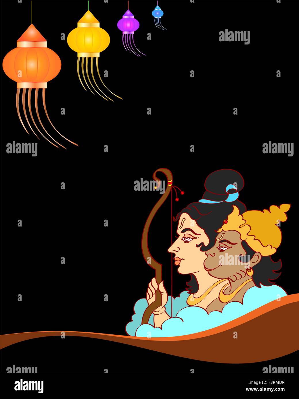 Lord rama Stock Vector Images - Alamy