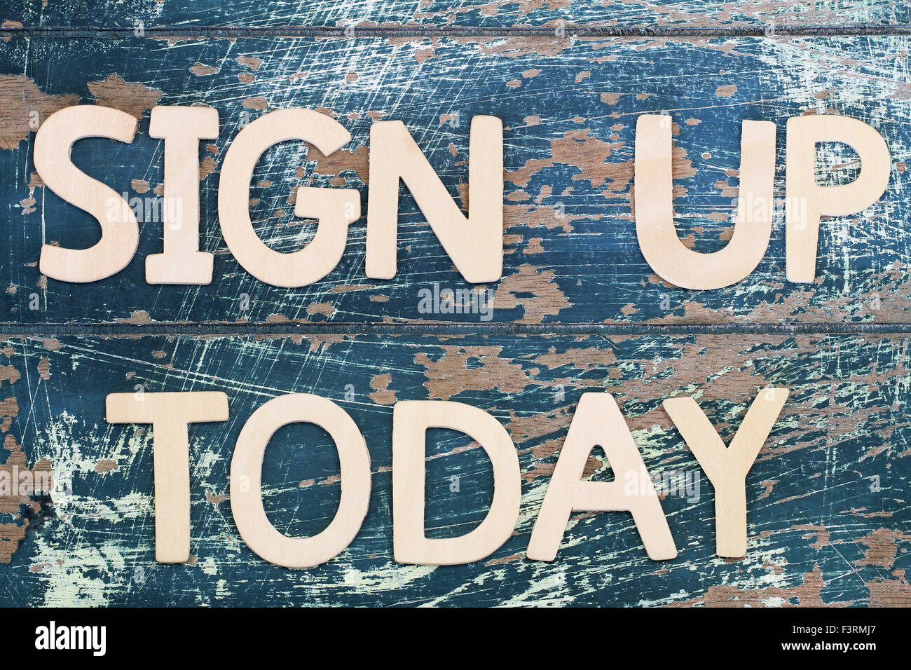 Sign up text written hi-res stock photography and images - Alamy