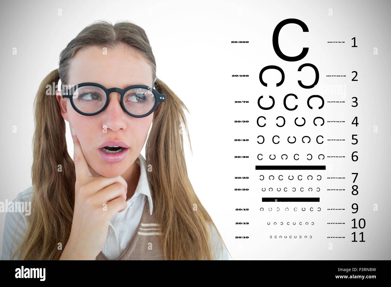 Eyesight test image hi-res stock photography and images - Alamy