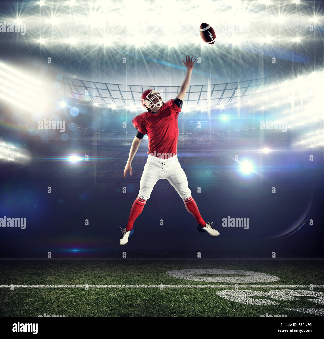 Man trying catch ball hi-res stock photography and images - Alamy
