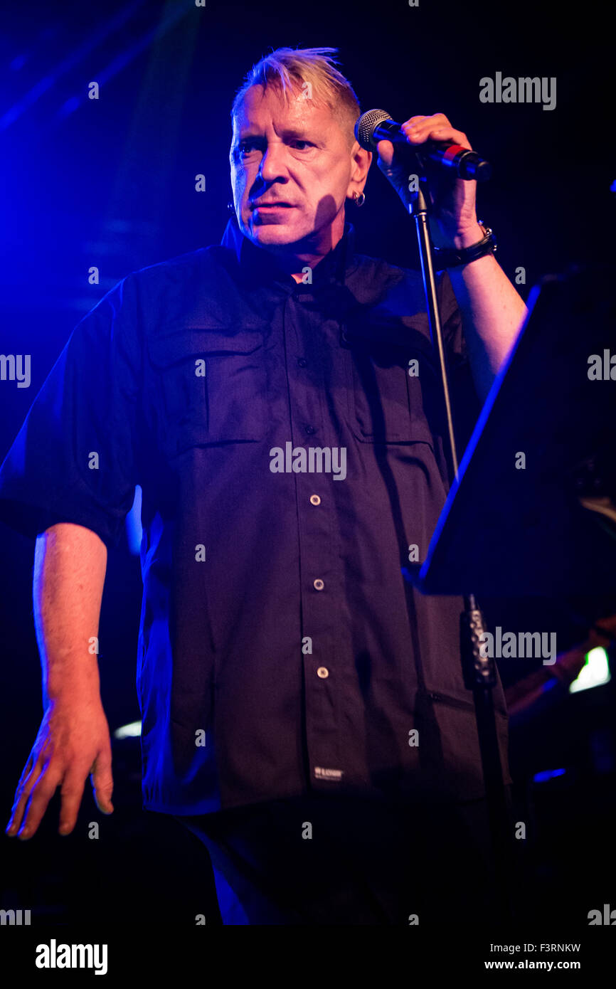 Milan, Italy. 11th October, 2015. The English post-punk band PUBLIC ...