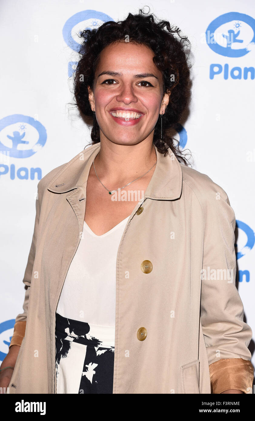 London, UK. 11th Oct, 2015. Gabrielle Omar at Plan UK's gala screening of India's Daughter to ...
