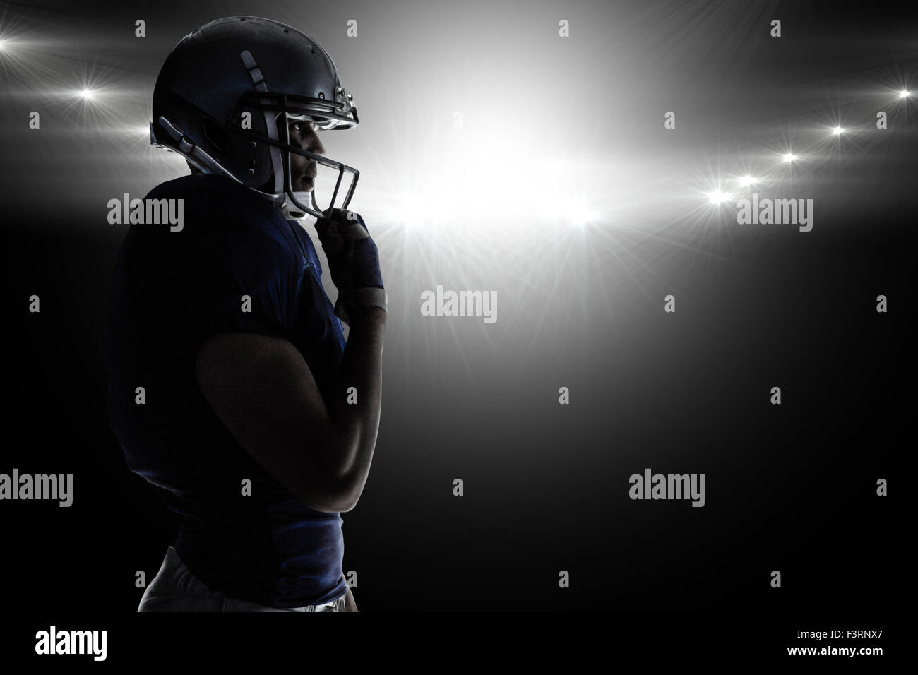American football helmet side view hi-res stock photography and images ...