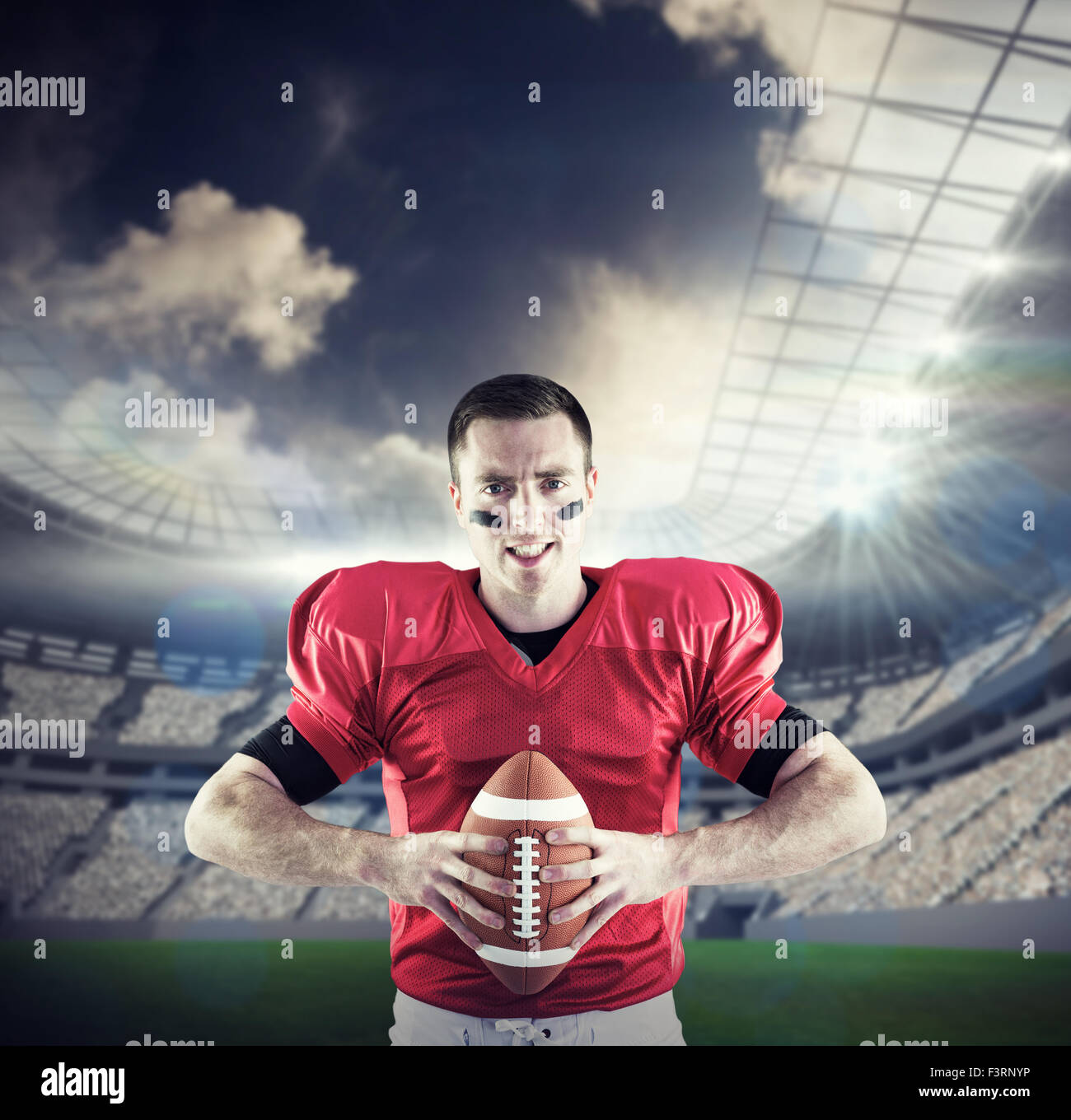Shadow throwing american football hi-res stock photography and images ...