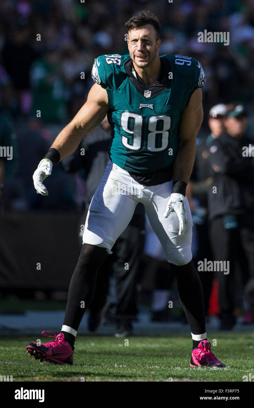 Philadelphia, Pennsylvania, USA. 11th October, 2015. Philadelphia Eagles outside linebacker ...