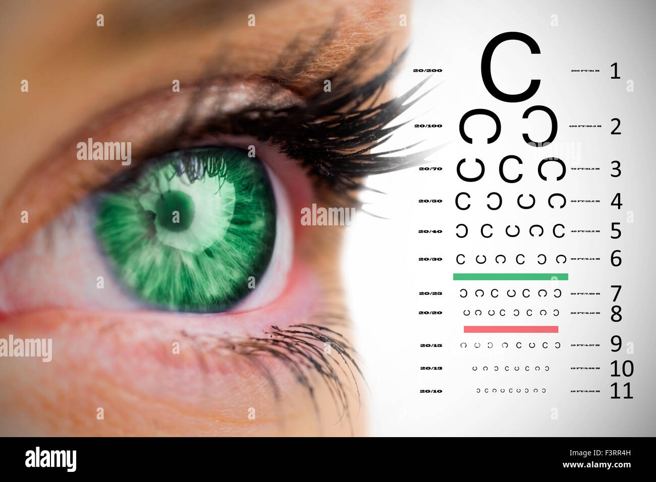 Green eye hi-res stock photography and images - Alamy