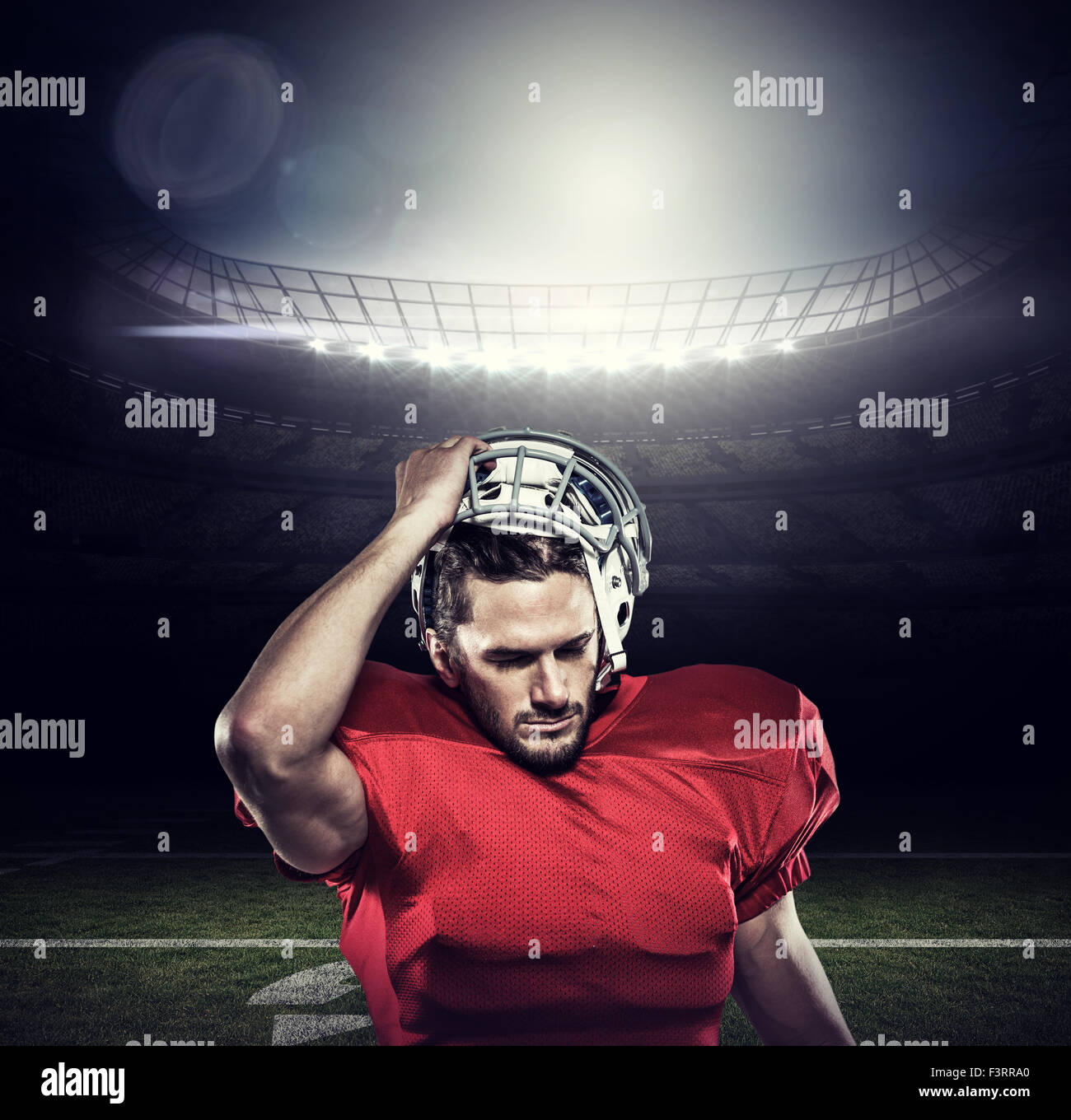 Exhausted Football Player High Resolution Stock Photography and Images ...