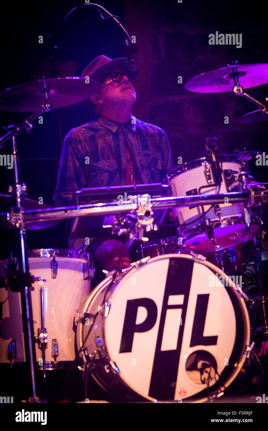 Milan, Italy. 11th October, 2015. The English post-punk band PUBLIC ...