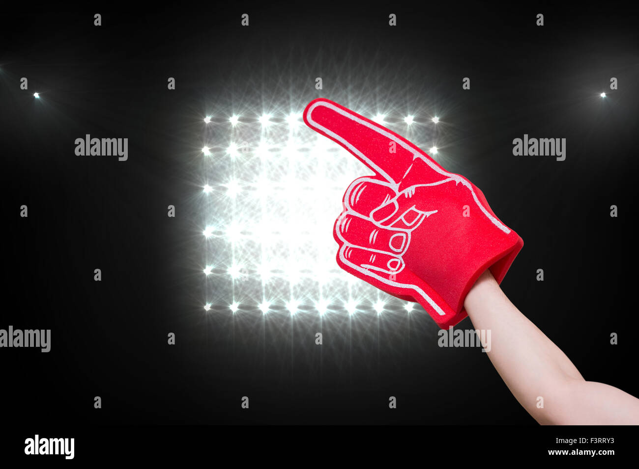 Foam hand hi-res stock photography and images - Alamy