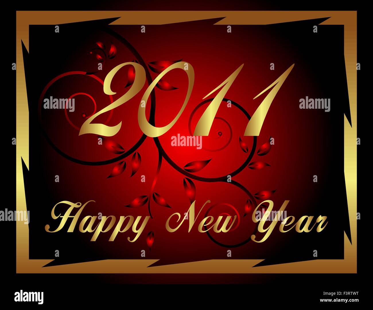 Calendar Design 2011 Vector Art Stock Vector Image & Art - Alamy
