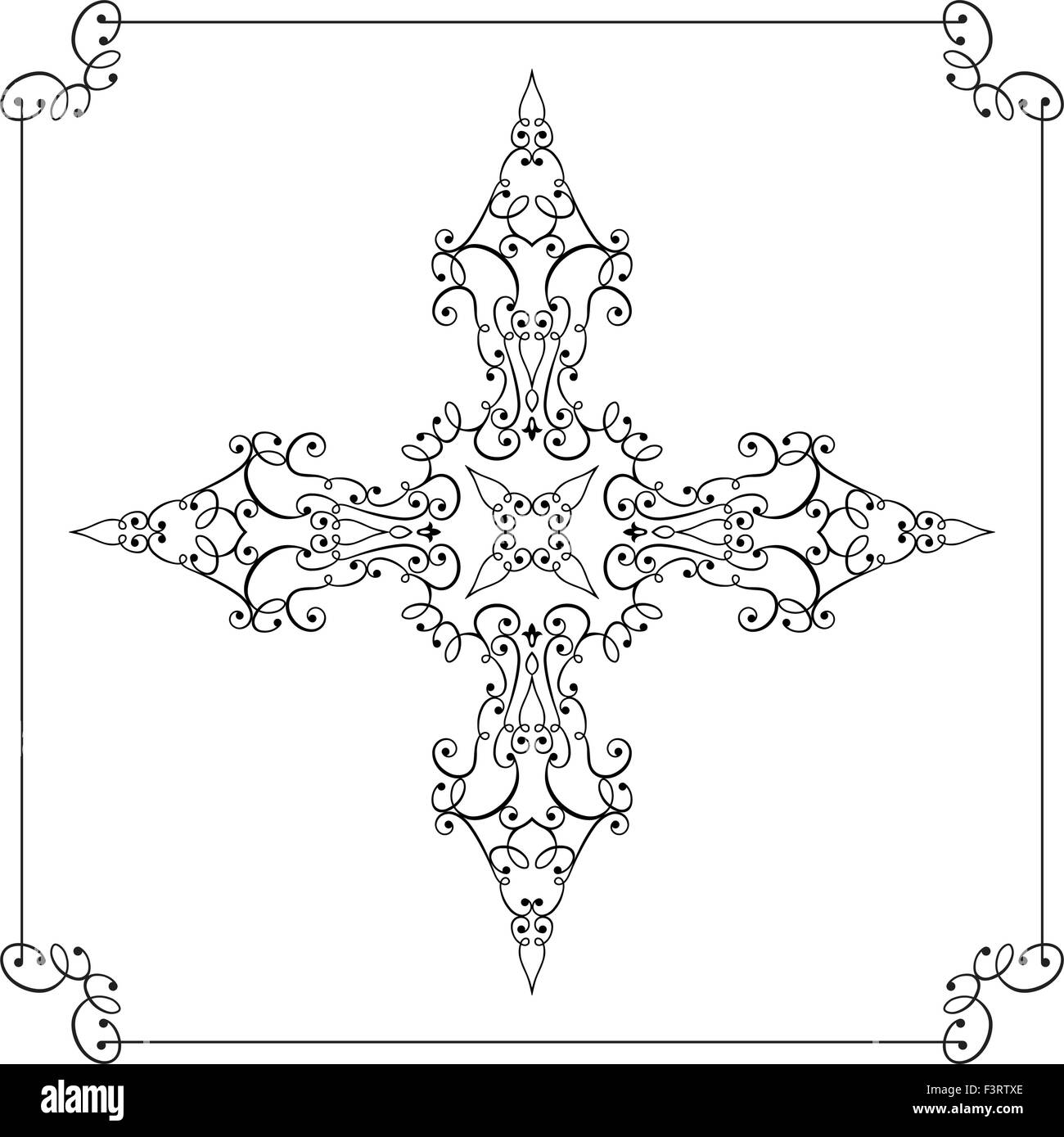 Christian Cross Design Vector Art Stock Vector Image & Art - Alamy