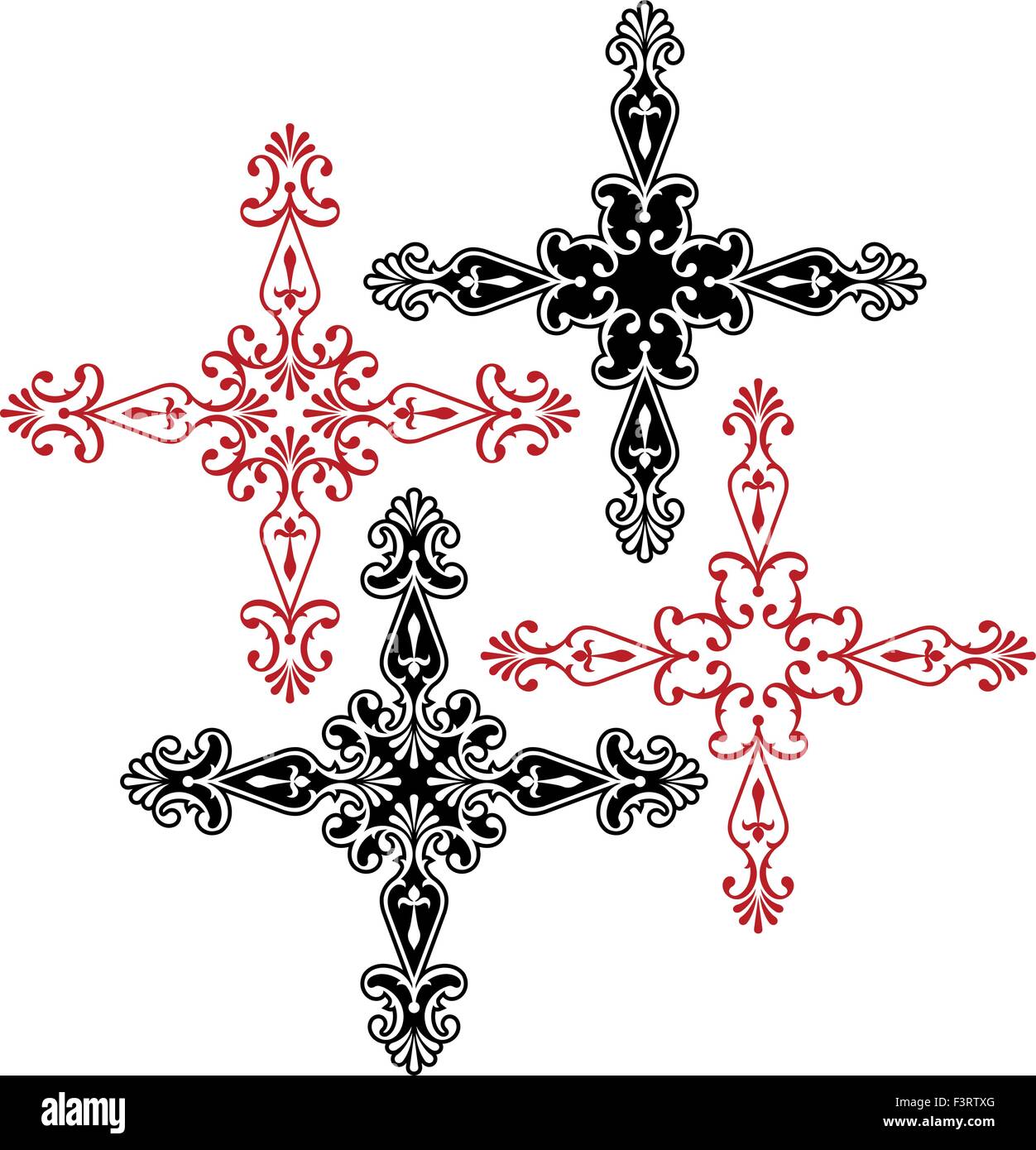 Christian Cross Design Vector Art Stock Vector Image & Art - Alamy