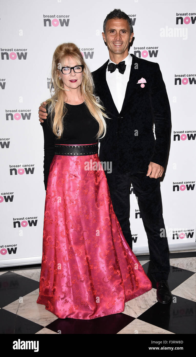 London, UK. 10th October, 2015. Morwenna Banks and Christopher Simon at ...