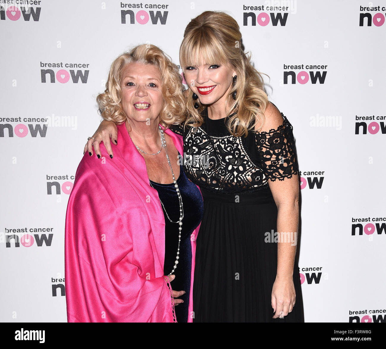 London, UK. 10th October, 2015. Sandra Thornton and Kate Thornton at ...