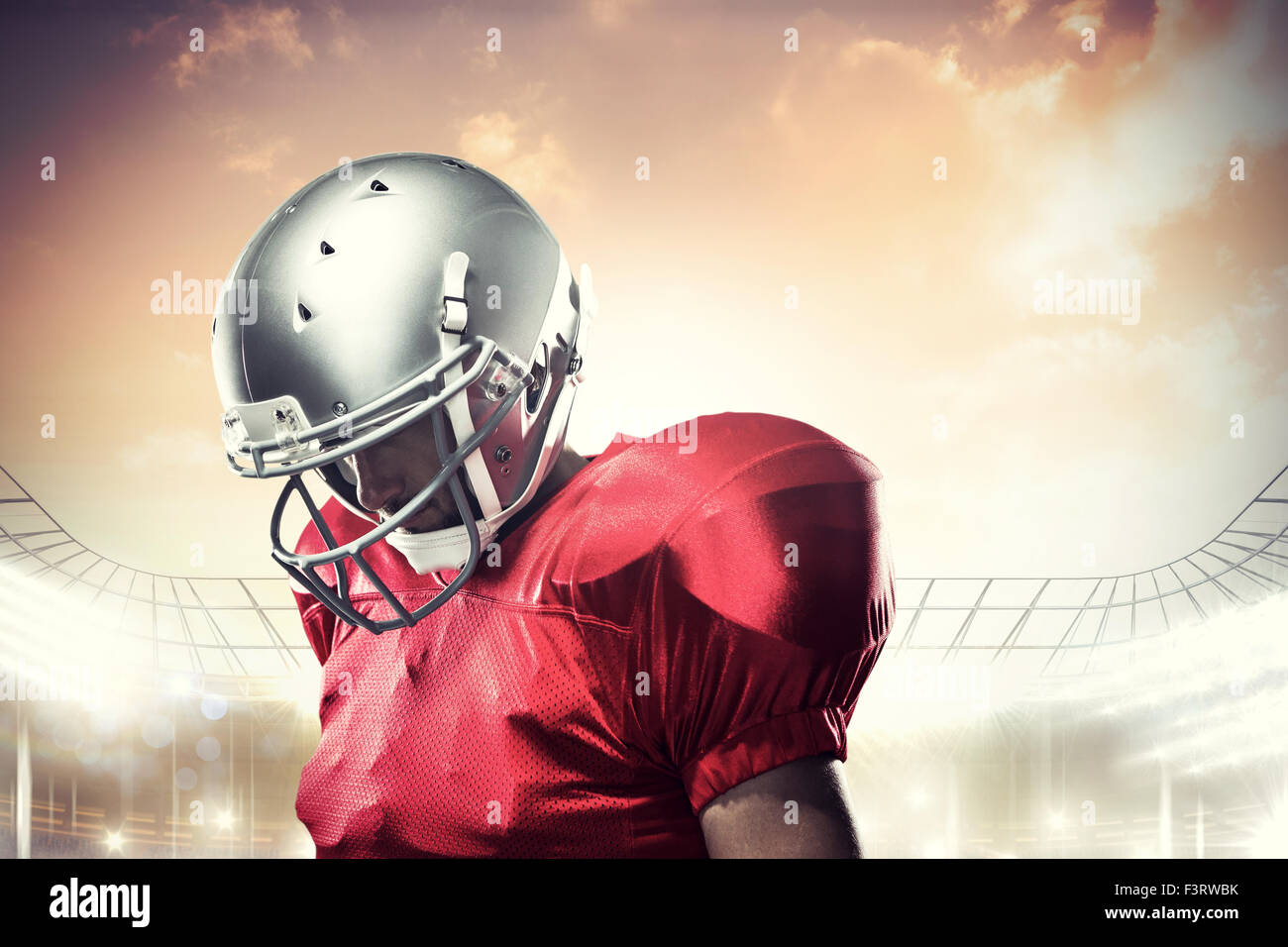 Football thoughtful hi-res stock photography and images - Alamy