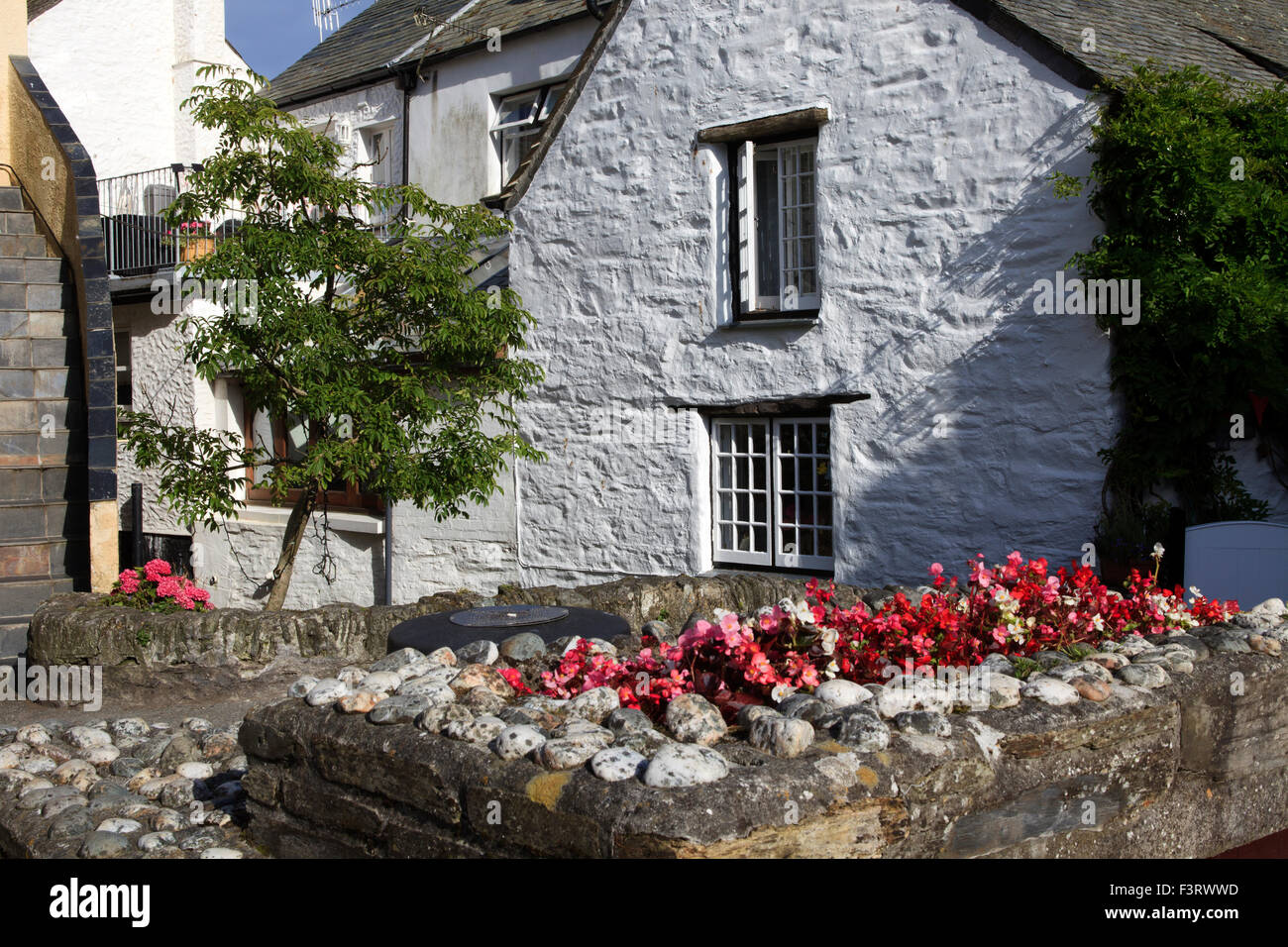 Polperro Town, Cornwall, England, United Kingdom Stock Photo - Alamy