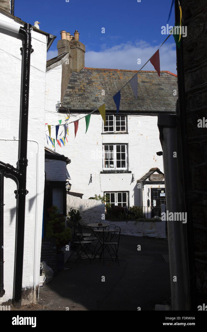 Polperro Town, Cornwall, England, United Kingdom Stock Photo - Alamy