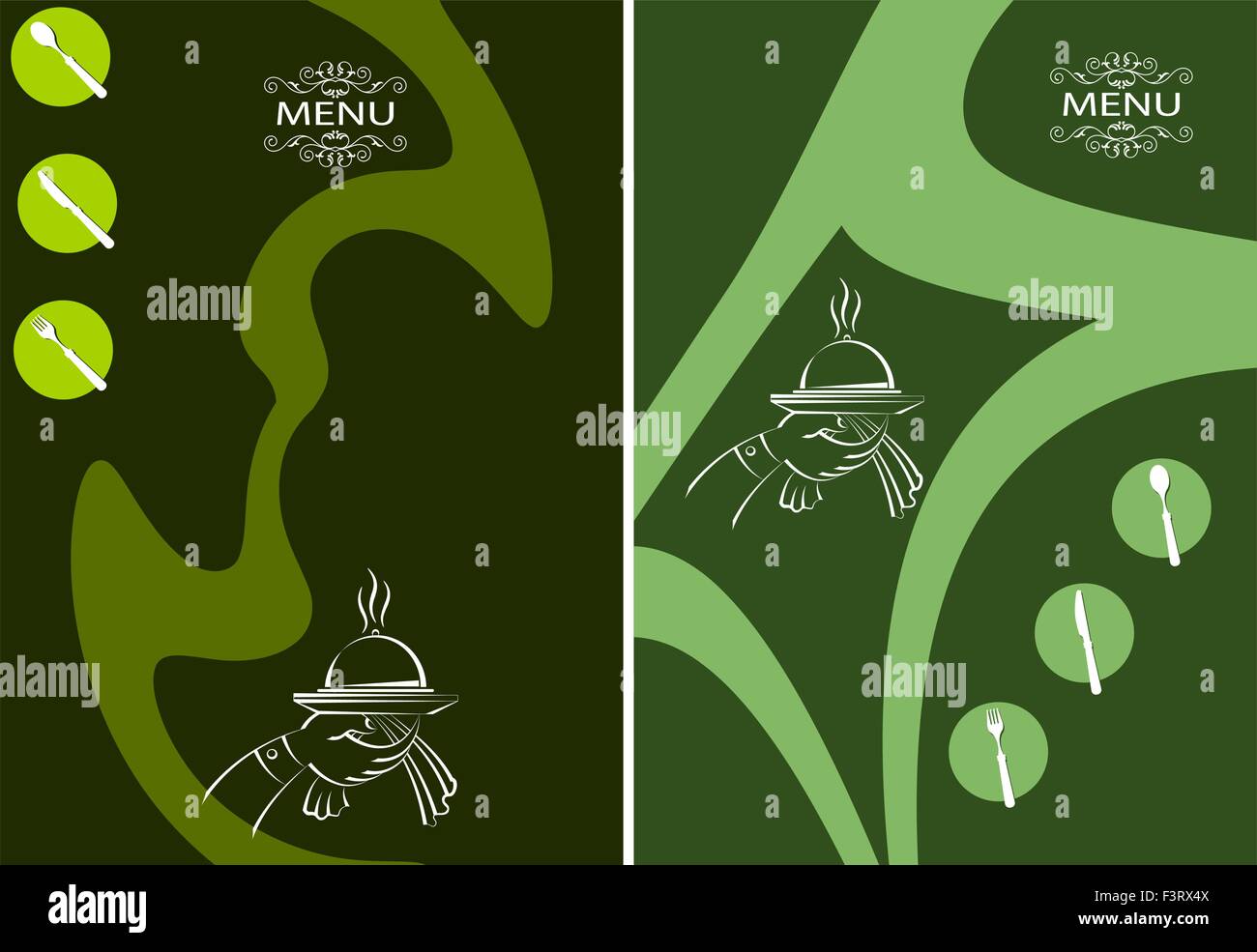 Menu Card Design Template Vector Art Stock Vector Image & Art - Alamy