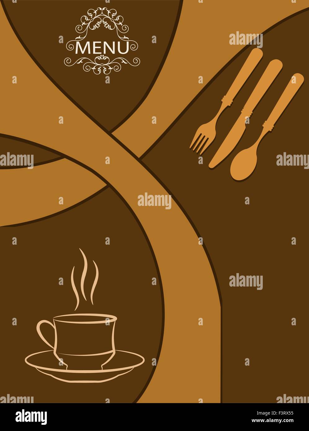 Coffee Menu Card Design Template Vector Art Stock Vector Image & Art ...