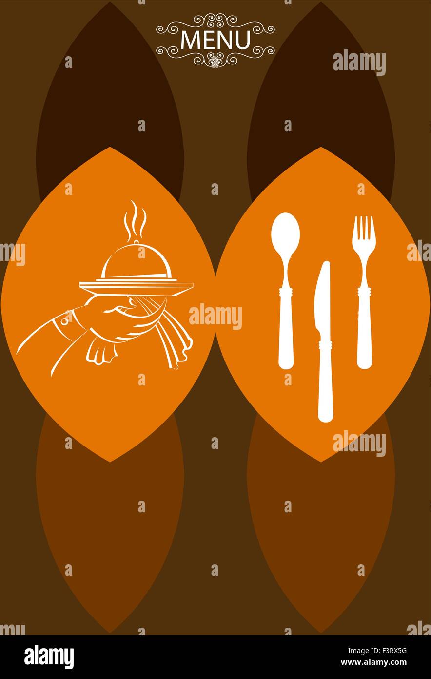 Menu Card Design Template Vector Art Stock Vector Image & Art - Alamy