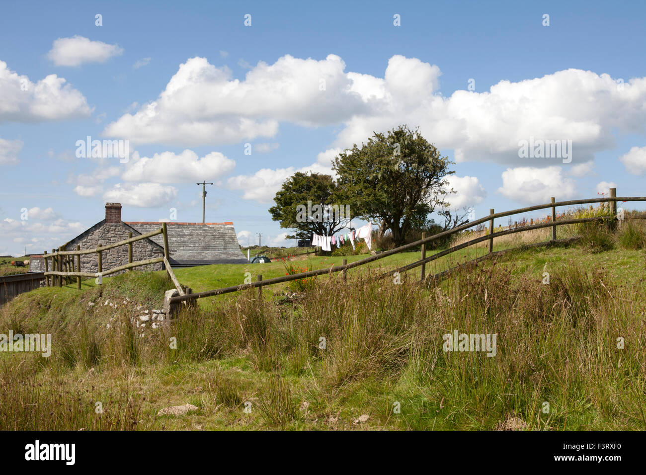 Dozmary Pool on Bodmin Moor, Cornwall, England, United Kingdom Stock ...