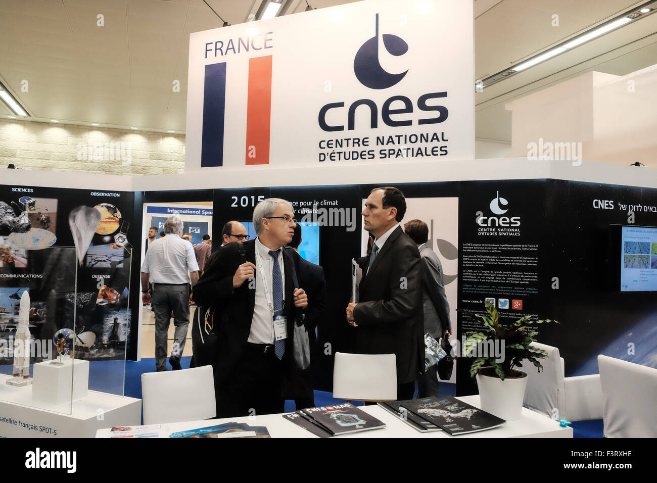 Israel. 12th October, 2015. CNES France, Centre National d'Etudes ...