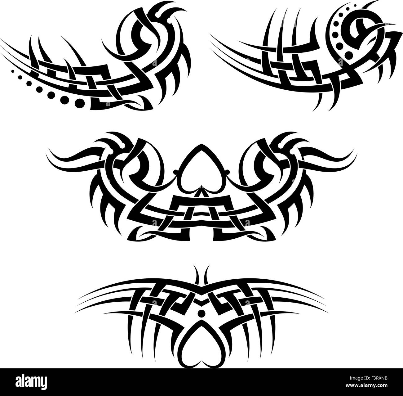 Tattoo Arm Band Set Vector Art Stock Vector Image & Art - Alamy