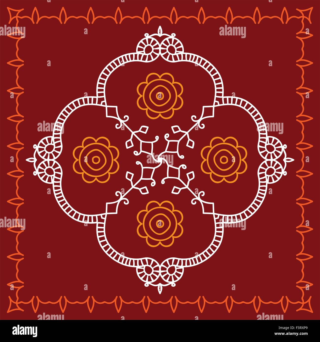 Folk, Tribal Design, Motif, Wall Painting Vector Art Stock Vector Image ...
