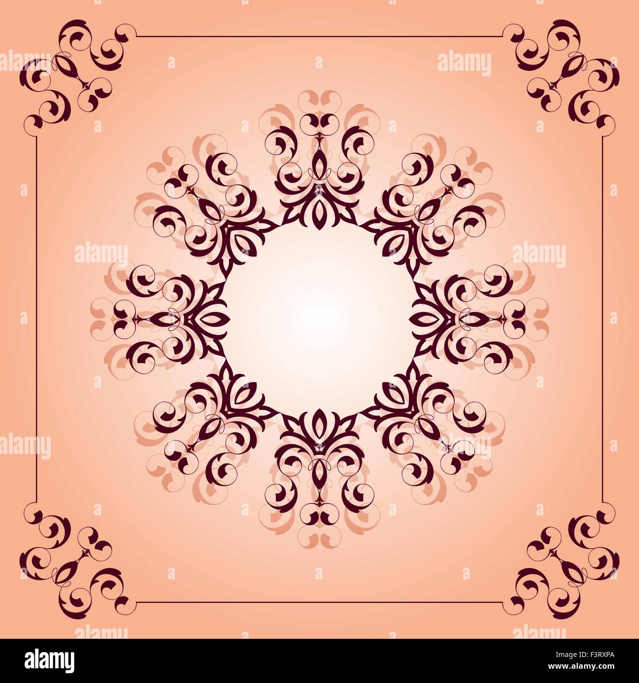 Flourish Ornamental Design Vector Art Stock Vector Image & Art - Alamy