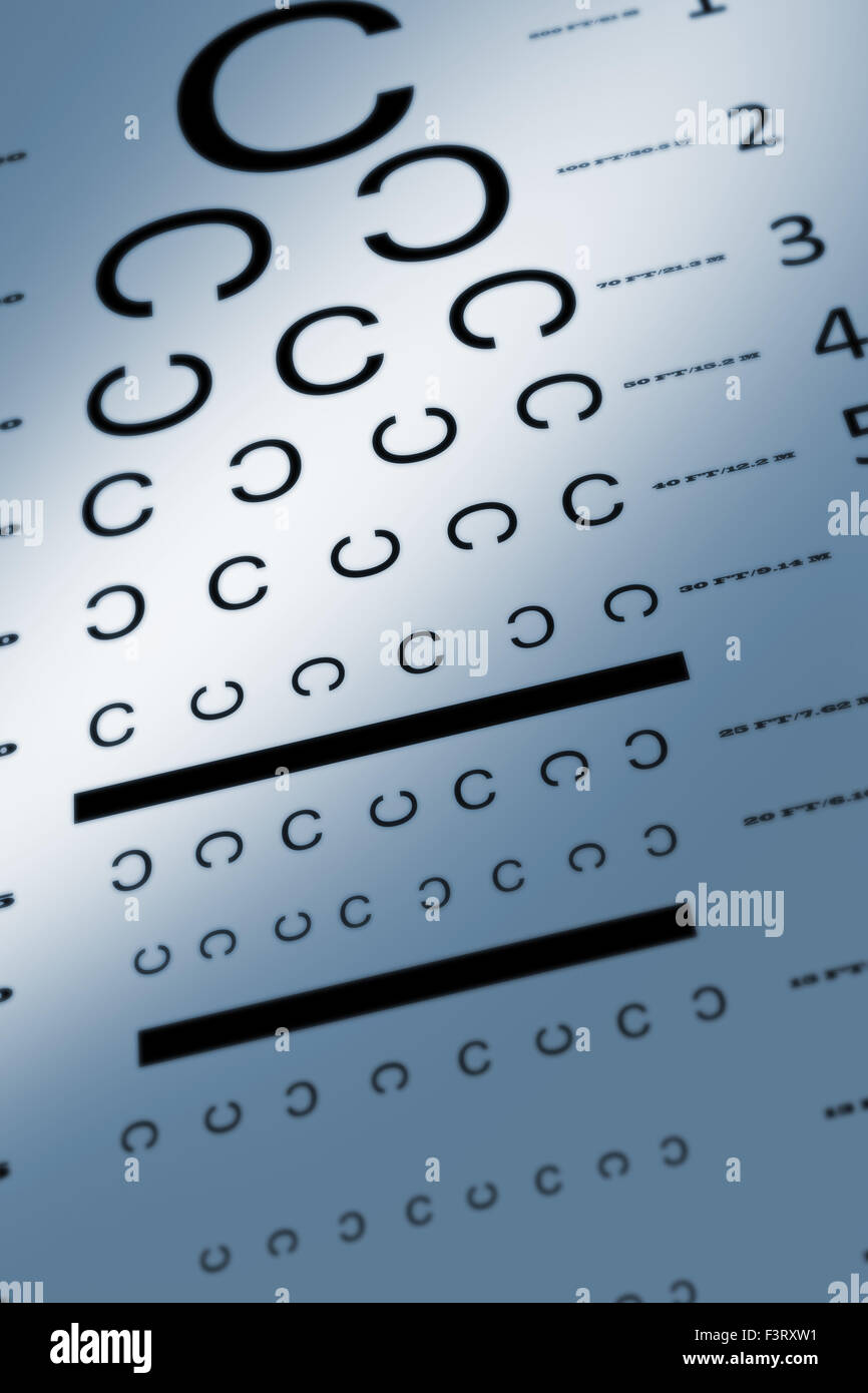 Sight test hi-res stock photography and images - Alamy