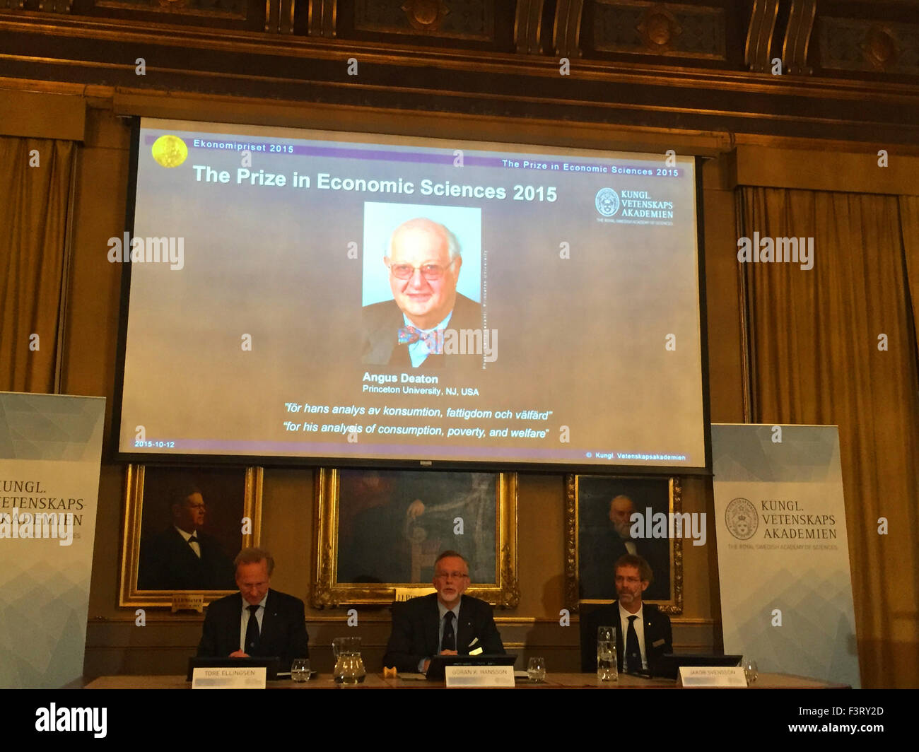 Angus deaton nobel hi-res stock photography and images - Alamy